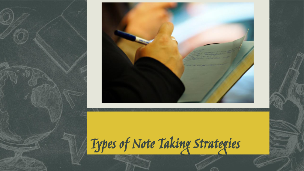 Note Taking Strategies